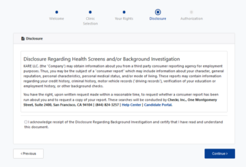 Utilizing Checkr for Health Screens and/or Background Checks - KARE